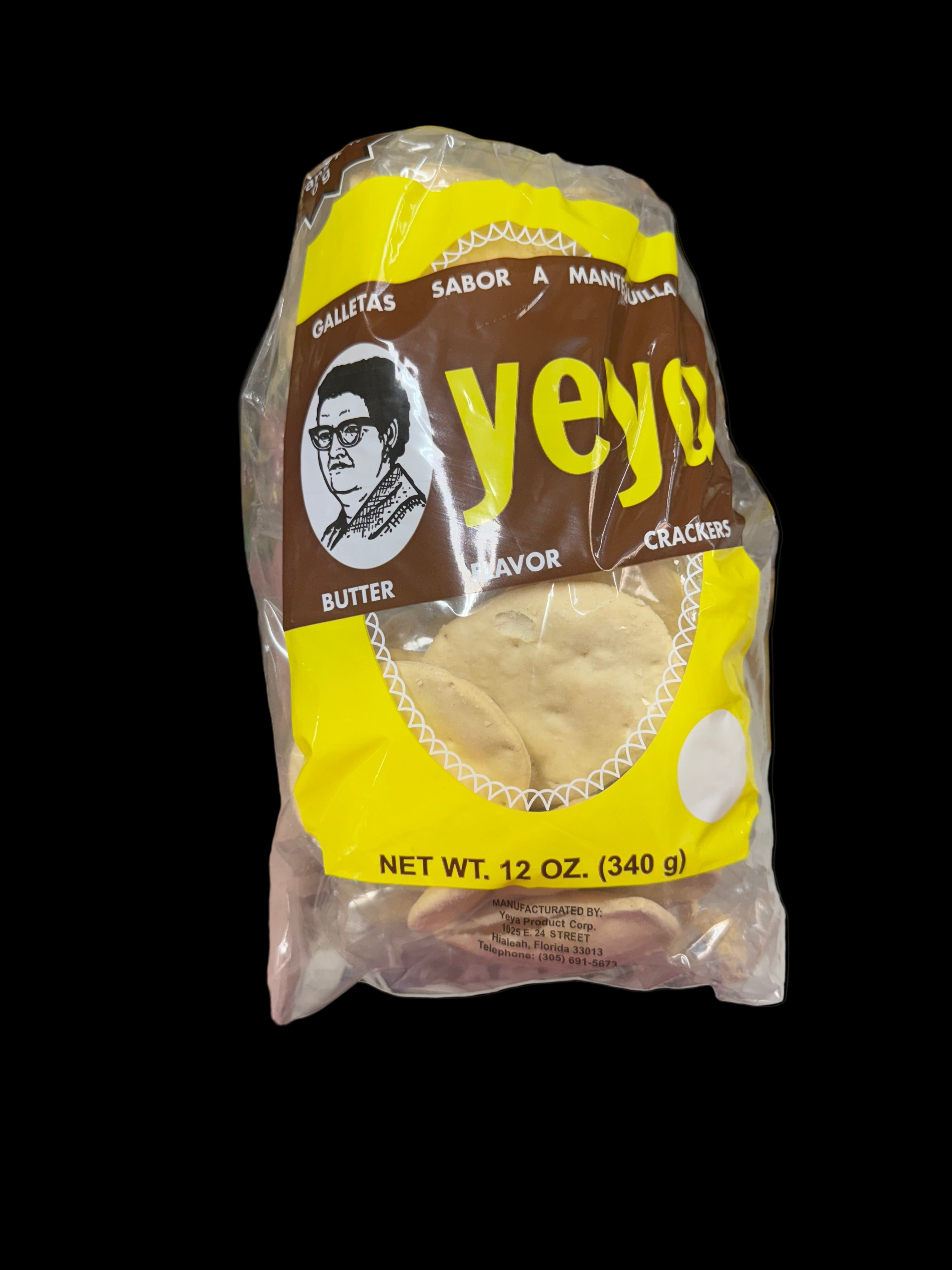 Yeya Galletas Sabor a Mantequilla Butter Flavor Crackers (12 oz / 340 ...