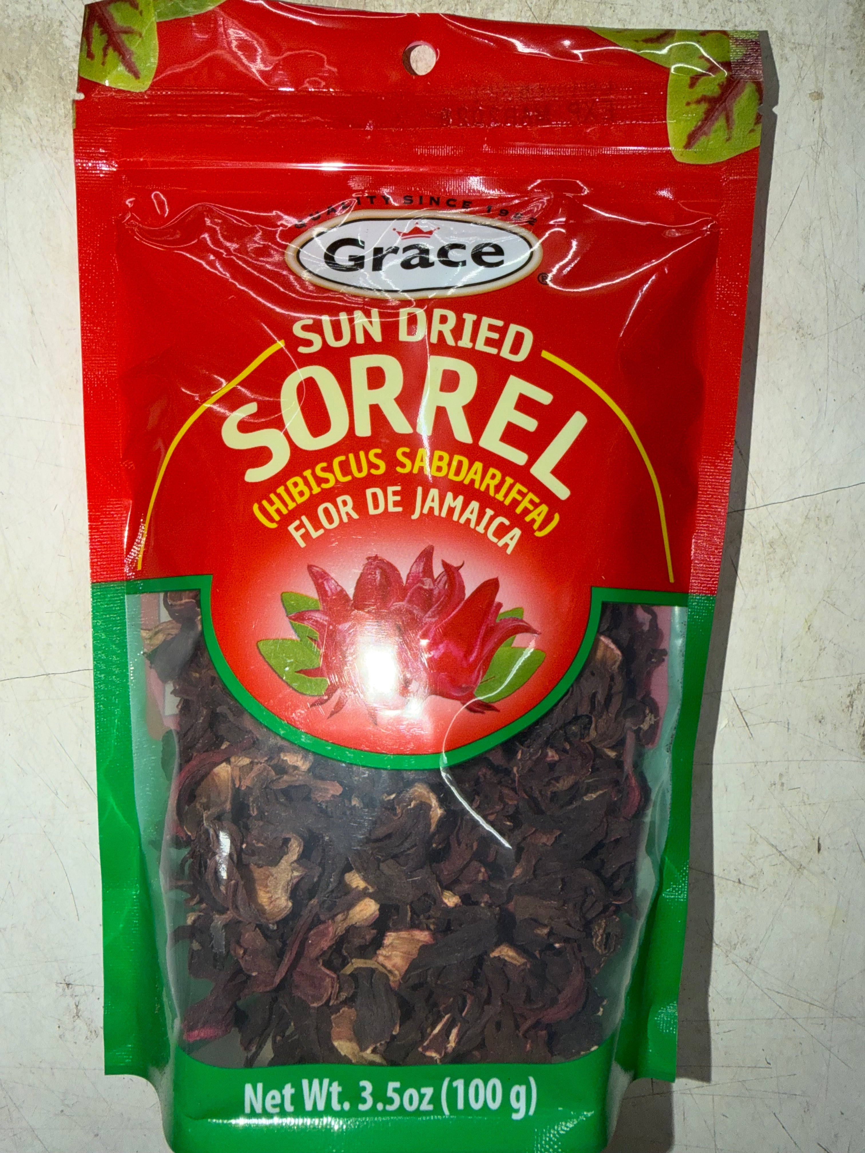 GRACE SORREL FLOR DE JAMAICA – Rompelooo